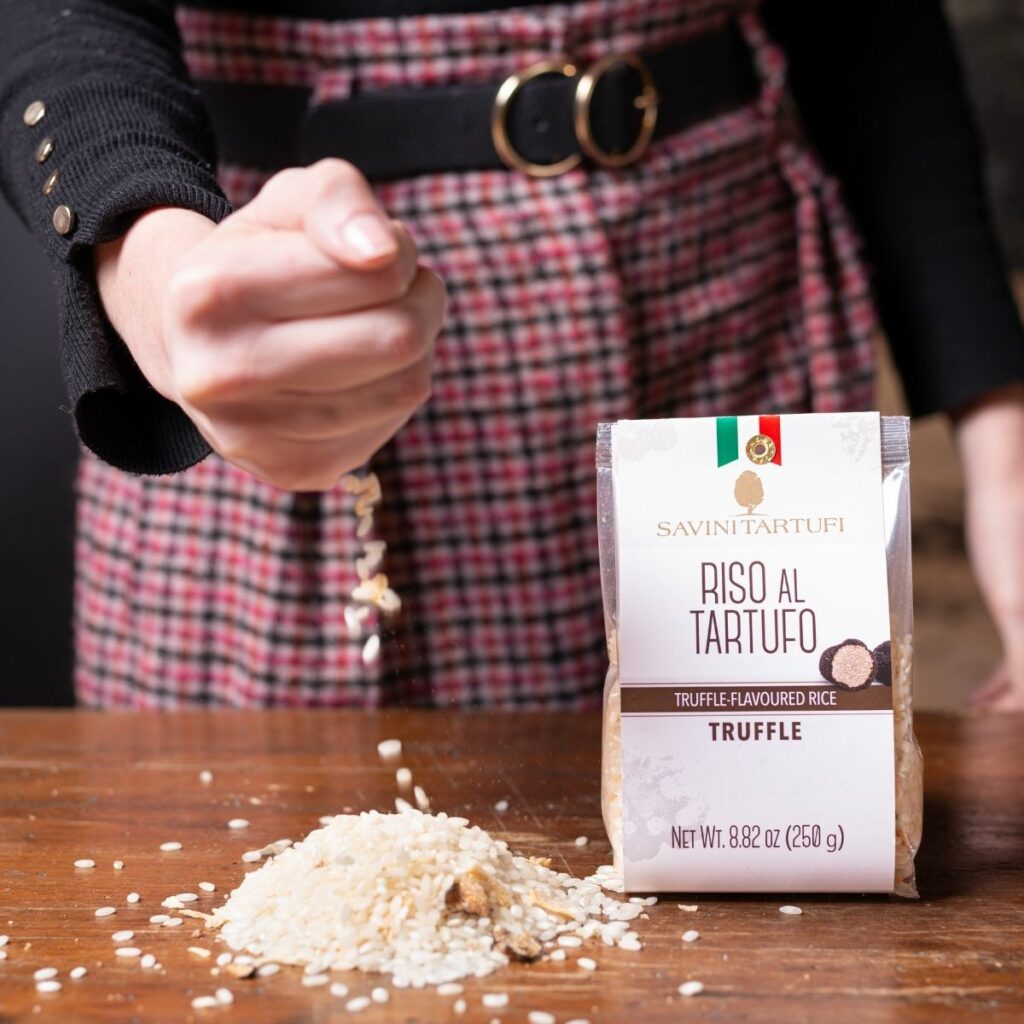Truffle-flavoured rice - Savini Tartufi